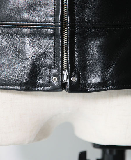 COLIMBO コリンボ HD CATTLE DRIVE LEATHER JACKET (BLACK)