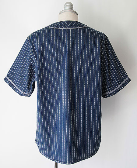 COLIMBO コリンボ DOOLITTLE BASEBALL SHIRT (WABASH STRIPE)
