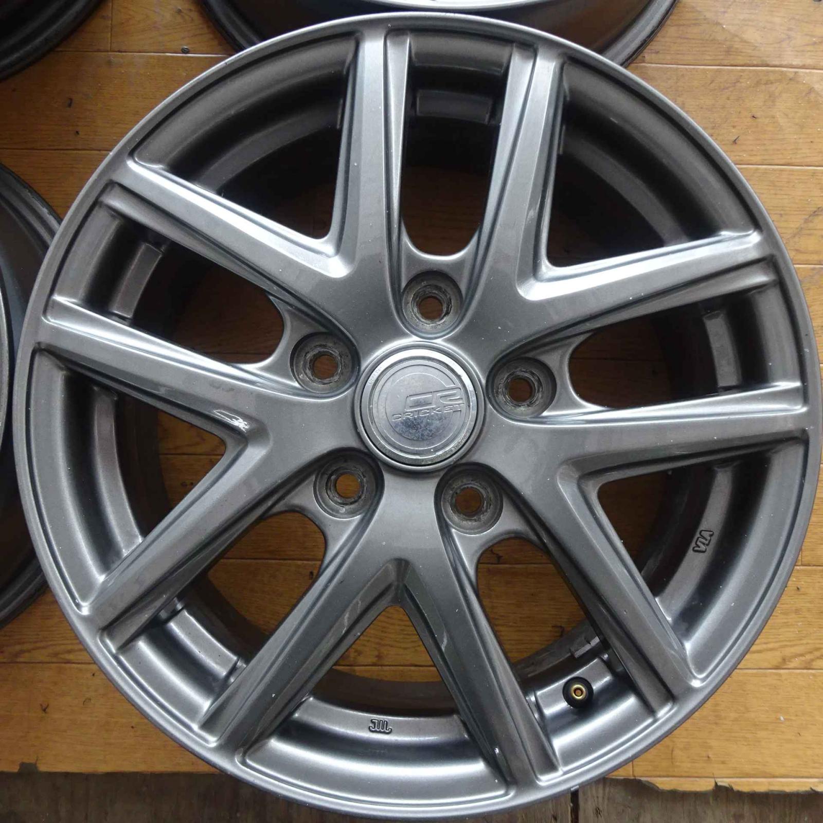 4本SET! NO,X5054 会社宛 送料無料 15×6J 社外 汎用 アルミ PCD 114.3mm +53 ハブ径73mm | 全商品 | 庄内タイヤアウトレット店