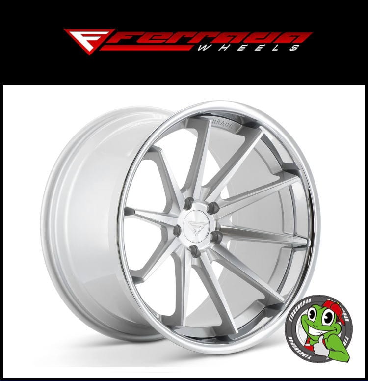 FERRADA FR4 BMW X5 Mスポーツ（F15/E70） 22x9.0 5/120 ET30 &10.5 ET40 マシンシルバー ...