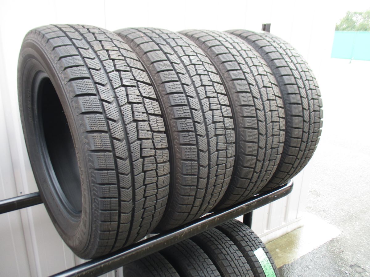 215/65R16 98Q ダンロップ WINTER MAXX WM02 スタッドレス 2021年製 4本 送料込 T45730913 ...