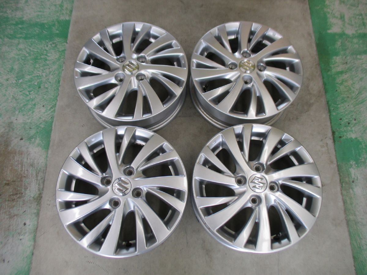 ★☆スズキ スペーシア カスタム 純正アルミホイール 14インチ 4本 新車外し 送料込 20569☆★インボイス領収書発行可能 | 14 ...