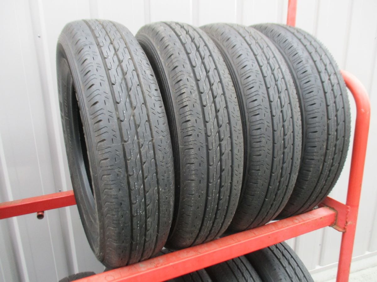 165/80R14 91/90S LT ブリヂストン ECOPIA R680 2024年製 4本 送料込 T54910411☆★インボイス領収 ...