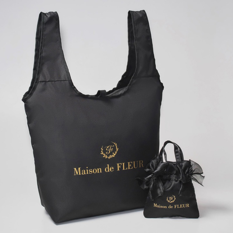 Maison de FLEUR COOLER SHOPPING BAG SET BOOK BLACK | 商品カテゴリ一覧,宝島社公式商品 | | 宝島チャンネル