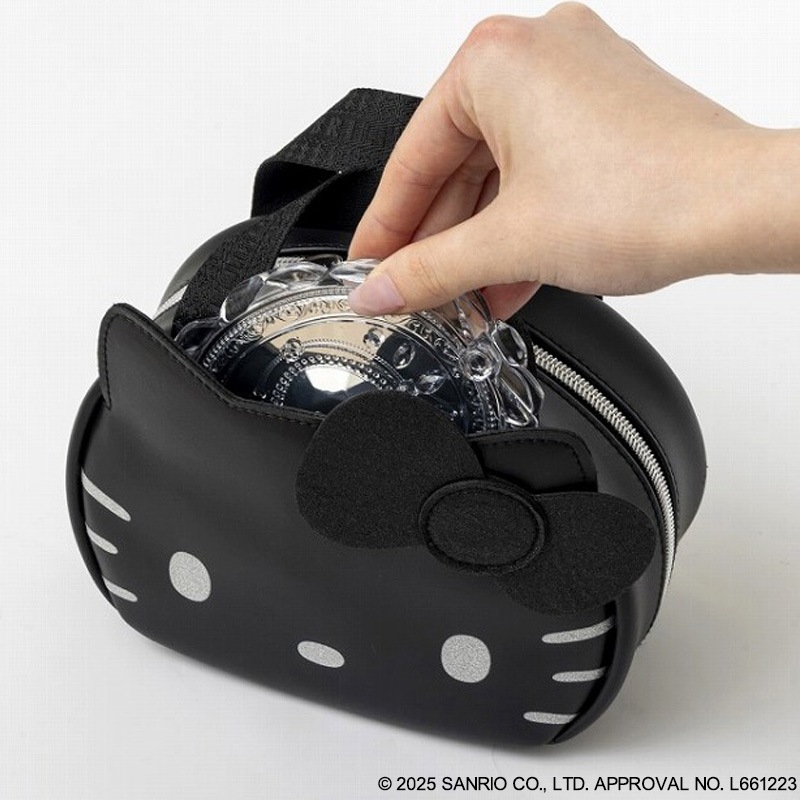 HELLO KITTY × BRILMY 中身が見えて時短がかなう ズボラに優しいコスメポーチ BOOK BLACK ver. | 商品カテゴリ一覧,宝島社公式商品 | | 宝島チャンネル