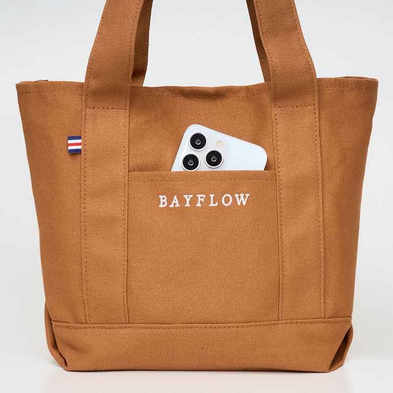 BAYFLOW 収納5ポケット LOGO TOTE BAG BOOK CAMEL | 商品カテゴリ一覧,宝島社公式商品 | | 宝島チャンネル