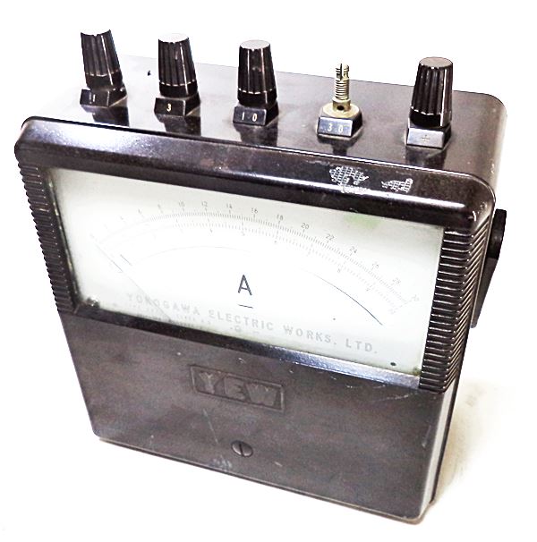 YOKOGAWA 2011-37 Portable direct current ammeter | Measuring instrument ...