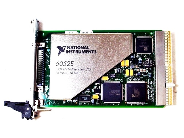 NATIONAL INSTRUMENT 777745-01 6052E Multifunction DAQ and 16 analog ...