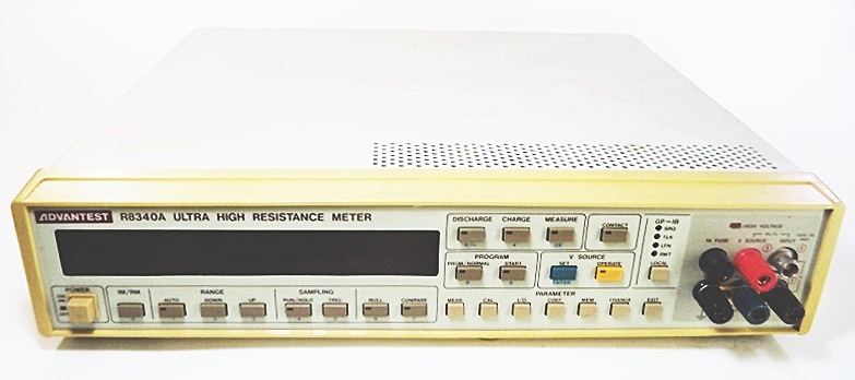 ADVANTEST R8340A Digital super high resistance / micro amp meter ...