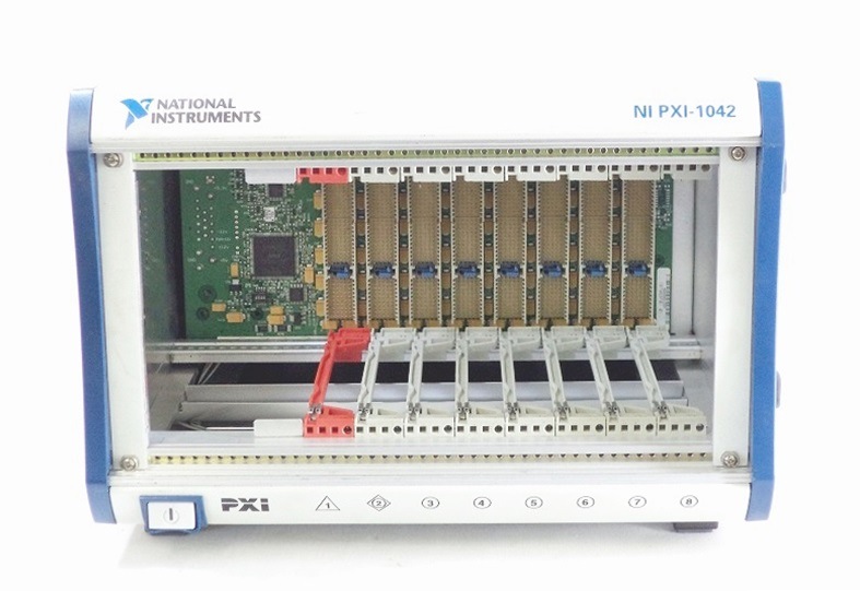 NATIONAL INSTRUMENTS 778636-01 NI PXI-1042 8 -slot 3U PXI chassis ( for universal AC power ...