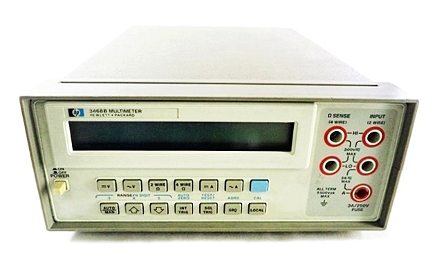 HEWLETT PACKARD 3468B Digital Multimeter | Measuring instrument,HEWLETT ...