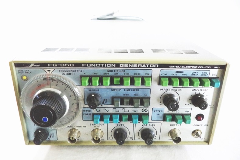 IWATSU ELECTRIC FG-350 Function generator | Measuring instrument,IWATSU ...
