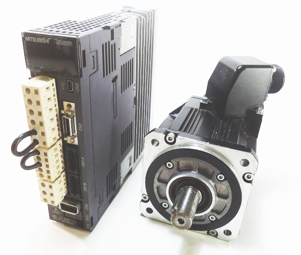 Mitsubishi Electric MR-J3-60B/HF-JP53K Ac servo amplifier / servomotor ...