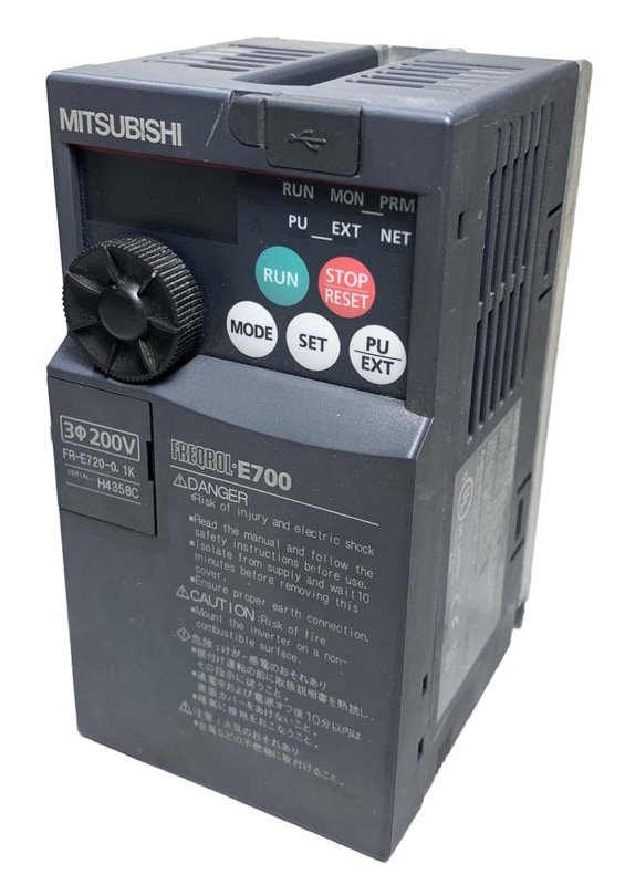 Mitsubishi Electric FR-E720-0.1K INVERTER | Inverter,Mitsubishi Electric | FA-TSUKUMO
