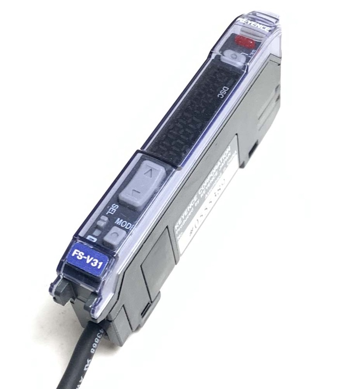 KEYENCE Japan FS-V31/FU-35FA Dual digital fiber amplifier (base unit ...