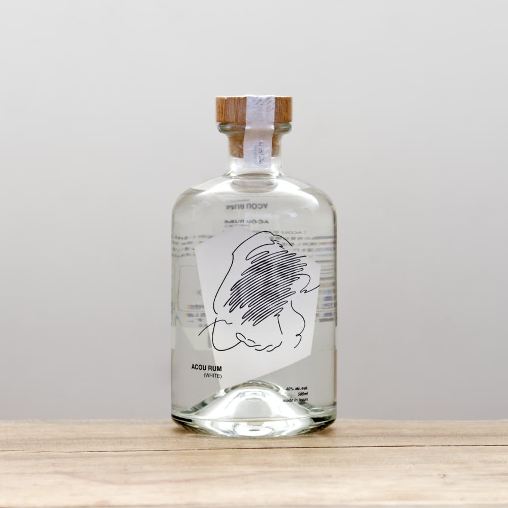 ACOU RUM WHITE 40度 500ml