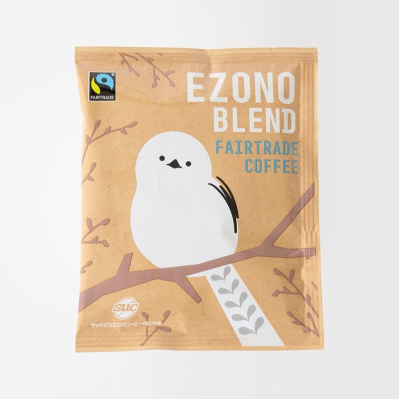 レギュラーコーヒー（粉） EZONO BLEND FAIRTRADE COFFEE 8g フェアトレード ドリップコーヒー 中細挽き | 加工 ...