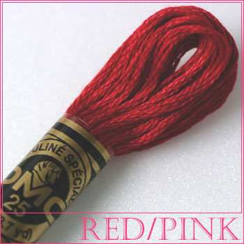 DMC 25番 刺しゅう糸 347 (レッド・ピンク系) | DMC 糸番号 1～700 | 手芸用品の卸売りサイト「クラフトハートトーカイ ...