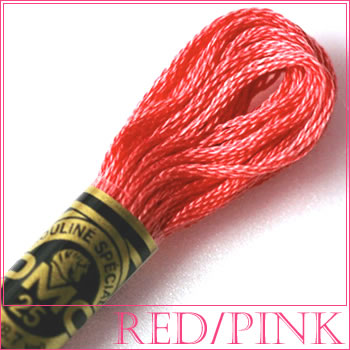 DMC 25番 刺しゅう糸 892 (レッド・ピンク系) | DMC 糸番号 701～1000 | 手芸用品の卸売りサイト「クラフトハート ...