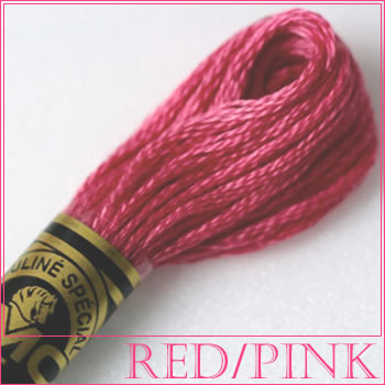 DMC 25番 刺しゅう糸 962 (レッド・ピンク系) | DMC 糸番号 701～1000 | 手芸用品の卸売りサイト「クラフトハート ...