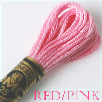 DMC 25番 刺しゅう糸 151 (レッド・ピンク系) | DMC 糸番号 1～700 | 手芸用品の卸売りサイト「クラフトハートトーカイ ...