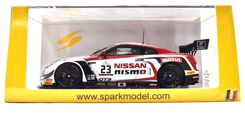 スパーク 1/43 ニッサン GT-R Nismo GT3 #23 Nissan GT Academy Team RJN 4H SPA 2016 白 | すべての商品 | | ミニカーむげん