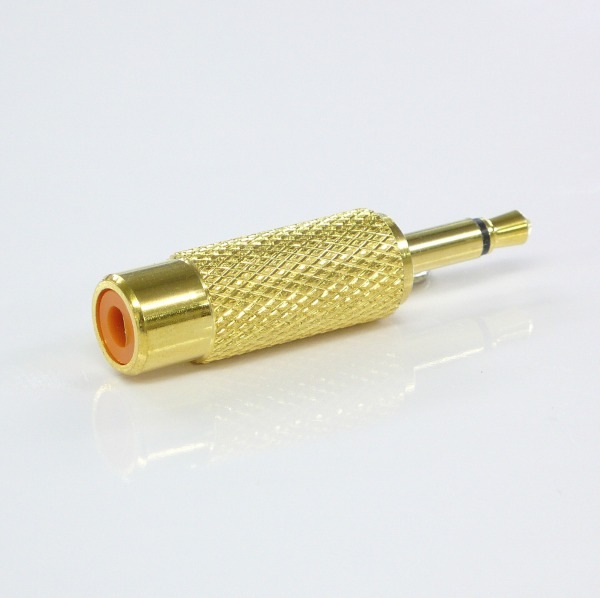 TOMOCA 3.5M-RCAJ 変換コネクター 3.5プラグ（モノラル）⇔RCAジャック | TOMOCA ONLINE SHOP