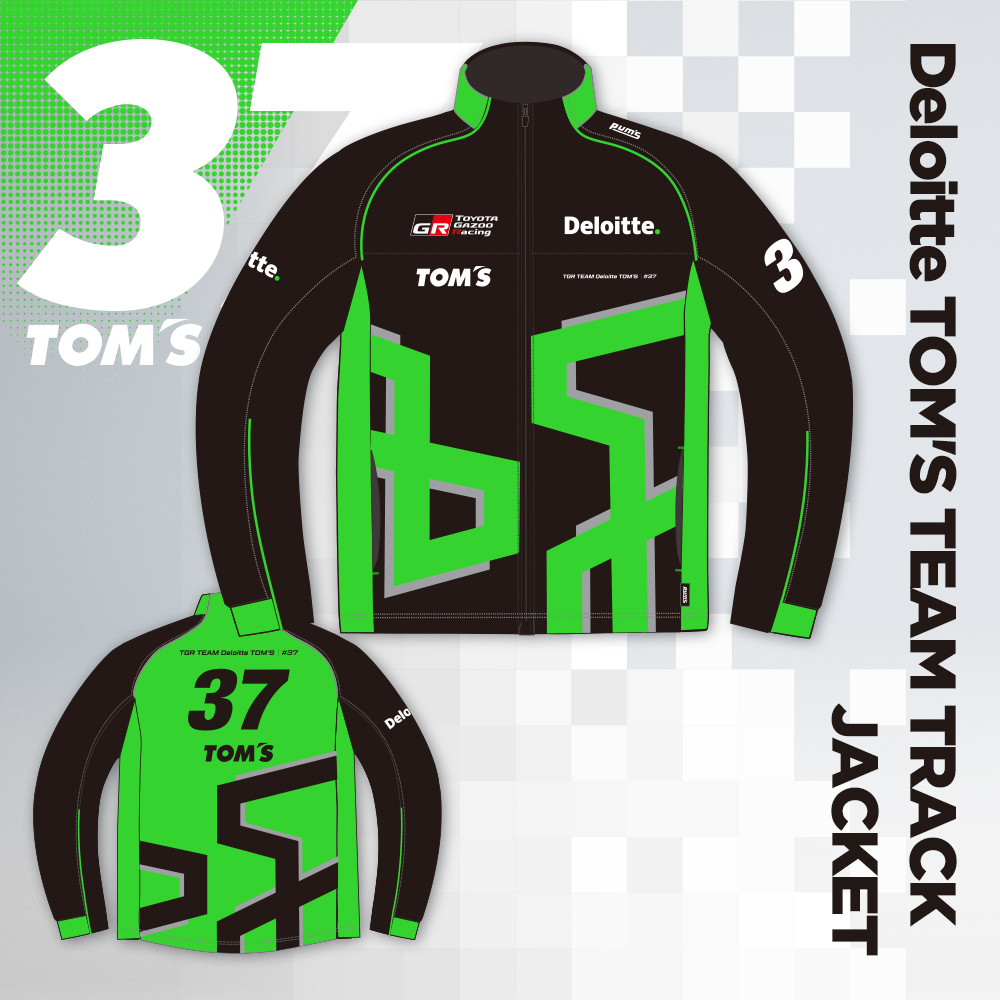 2025 トラックジャケット【TGR TEAM Deloitte TOM'S】