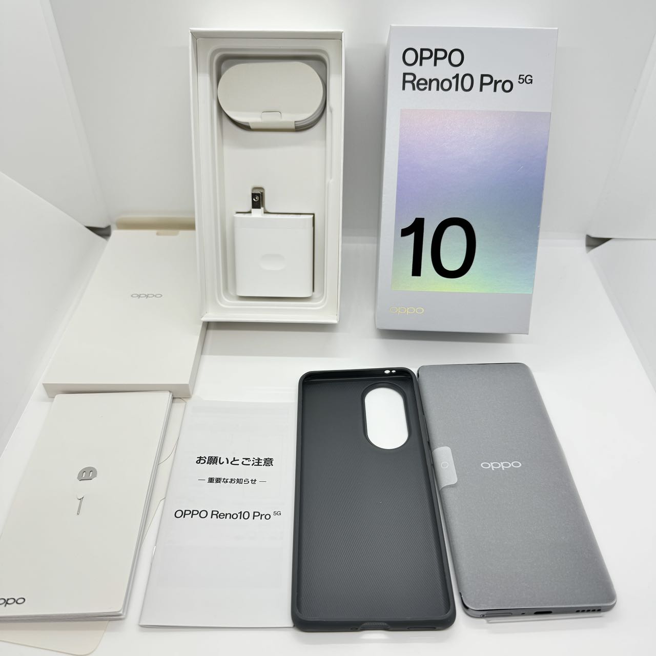 「未使用品・SoftBank版」SIMフリー OPPO Reno10 Pro 5G [シルバーグレー] A302OP 8GB/256GB ...