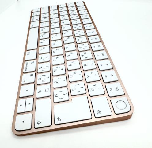 「アウトレット」Appleシリコン搭載Mac用 Touch ID搭載Magic Keyboard - 日本語（JIS）ピンク モデルA2449 ...