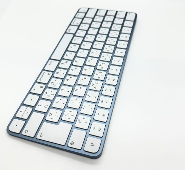 「アウトレット」Appleシリコン搭載Mac用 Touch ID搭載Magic Keyboard - 日本語（JIS）ブルー モデルA2450 ...