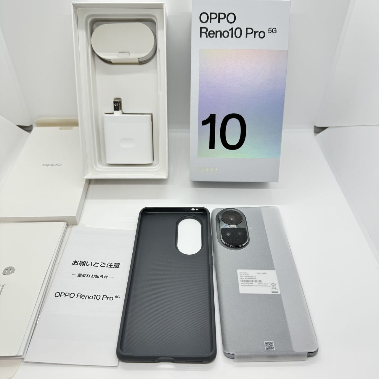 「未使用品・SoftBank版」SIMフリー OPPO Reno10 Pro 5G [シルバーグレー] A302OP 8GB/256GB ...