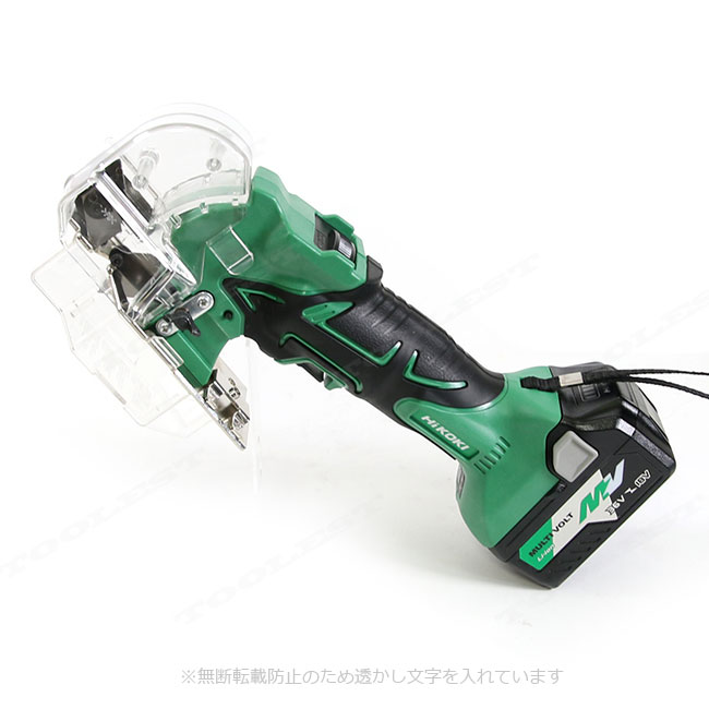 HIKOKI（ハイコーキ）18V・14.4V（両対応）コードレスナイフカッタ CK18DSAL(LXPK) マルチボルト充電池(BSL36A18)1個 充電器(UC18YDL2) ケース ...