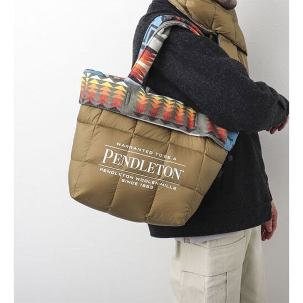 【PENDLETON x TAION（ ペンドルトン × タイオン）】3WAY LUNCH TOTE BAG ランチバッグ トートバッグ REVERSIBLE リバーシブル | BRAND ...