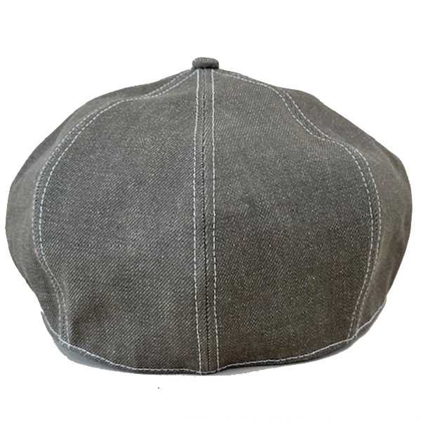 【Dapper's（ダッパーズ)】MW Type GM Casquette With Small Top Button LOT1808 ハンチングキャップ デニム キャスケット | BRAND ...
