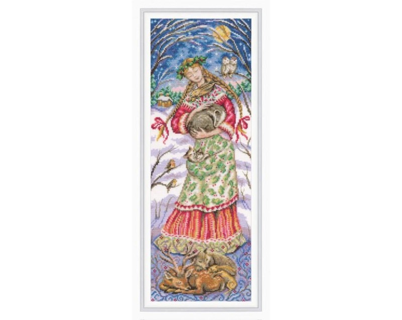 RTO クロスステッチ刺繍キット M908 "In the kingdom of fairy tales" (おとぎ話の王国) 【海外取り寄せ ...