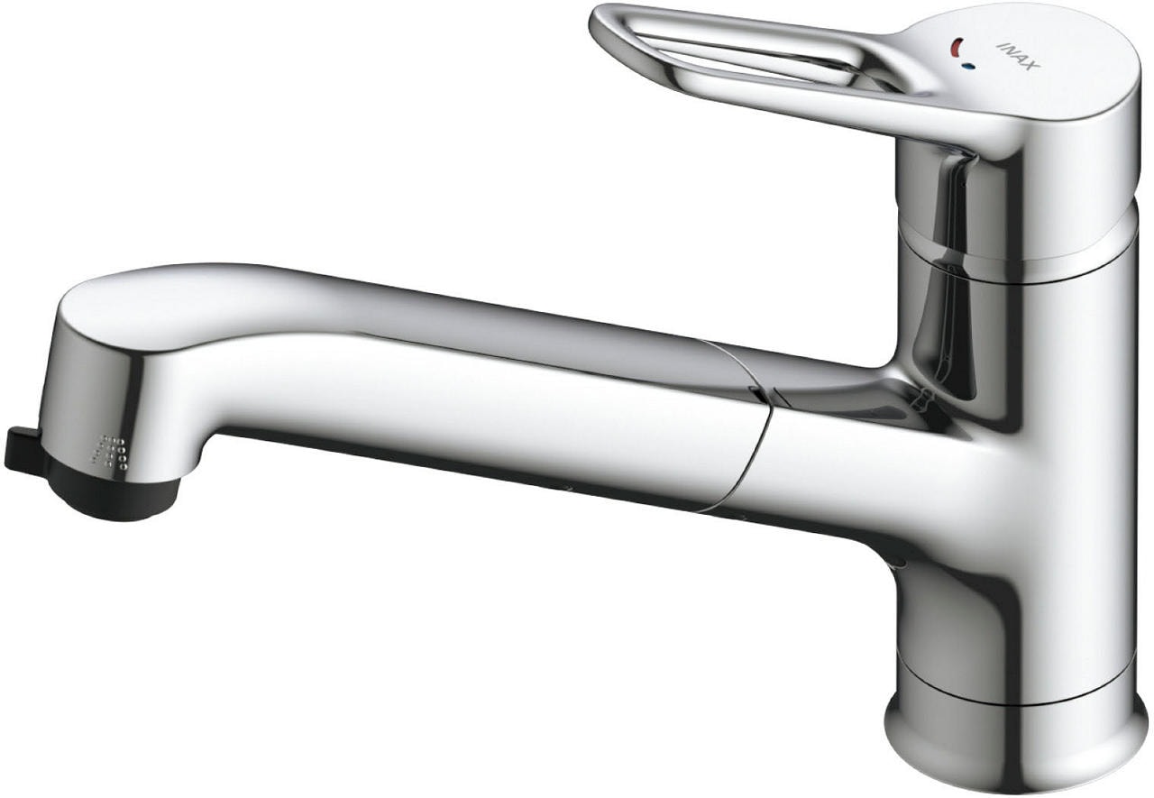 キッチン水栓 寒冷地用 INAX製（LIXIL） SF-BE451SYXN(JW) クロマーレS ホース引出し・シャワー付タイプ（取替浄水スパウト対応） | LIXIL,キッチン水栓 | 縁 ...