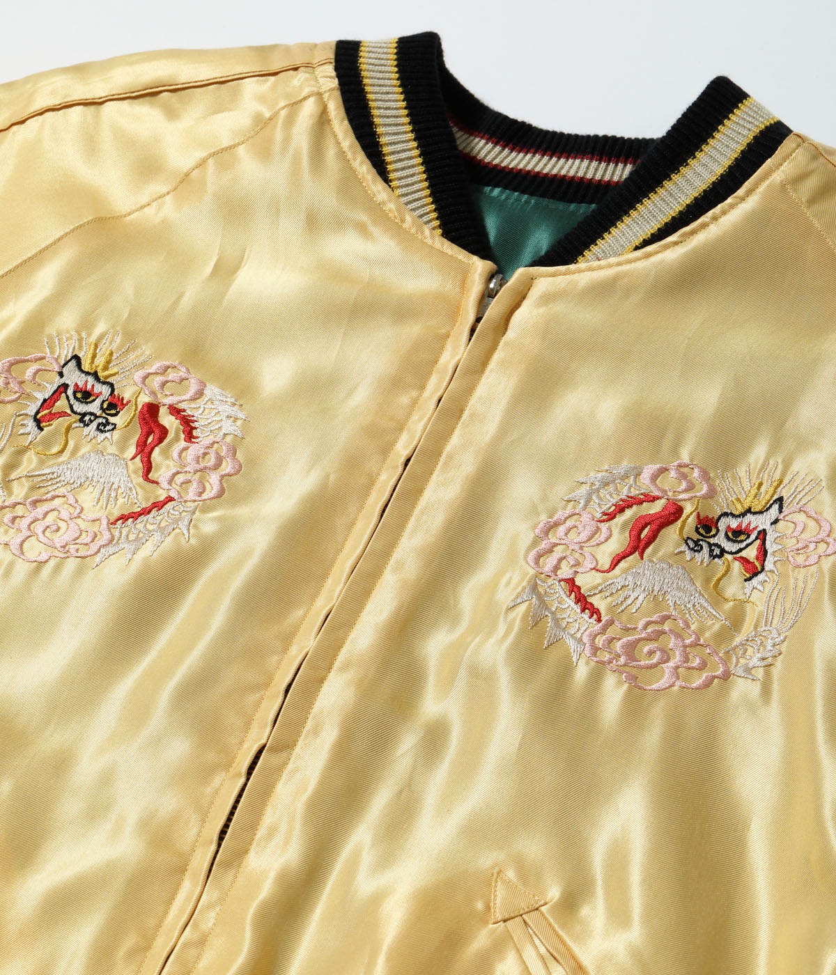 Lot No. TT15682-145 / Early 1950s Style Acetate Souvenir Jacket ...