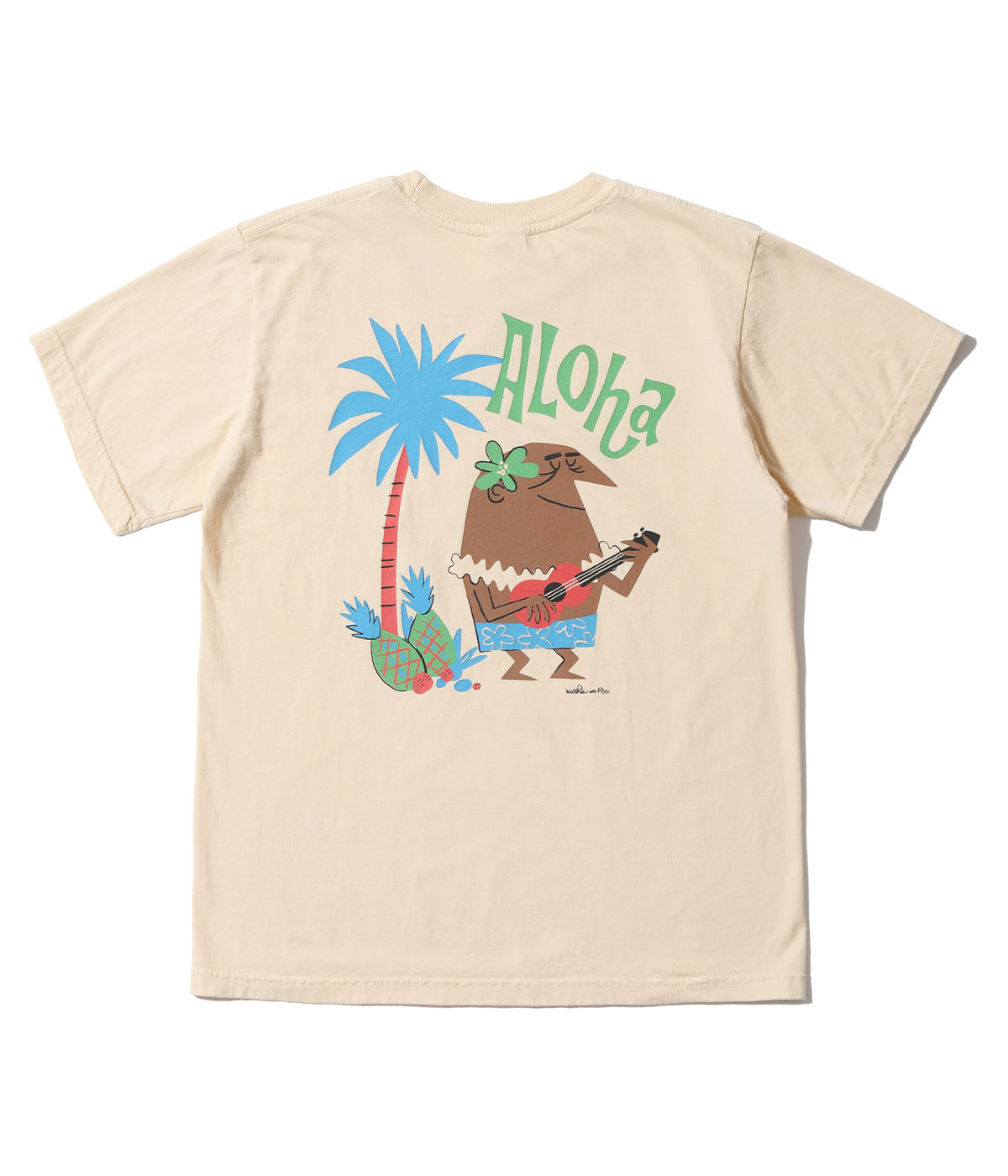 Lot No. SS79569/ SUNSURF PRINT T-SHIRTS “ALOHA” by 柳原良平 with MOOKIE ...