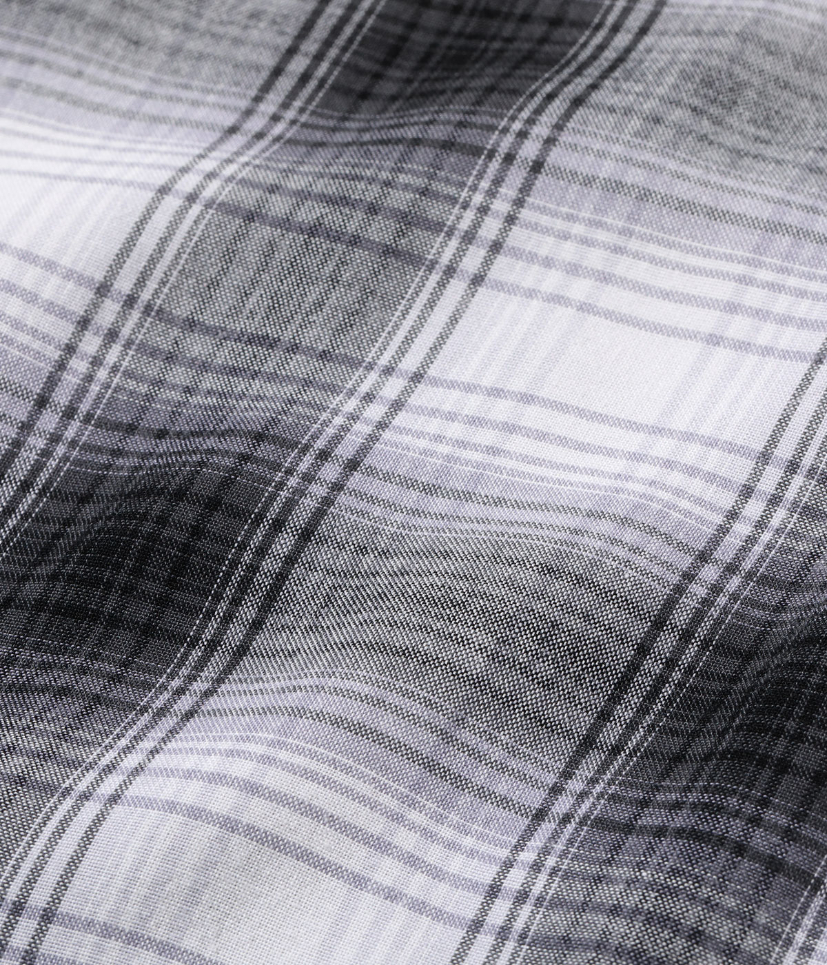 Lot No. SC29263 / RAYON OMBRE CHECK OPEN SHIRT - SUGAR CANE,SUGAR CANE ...