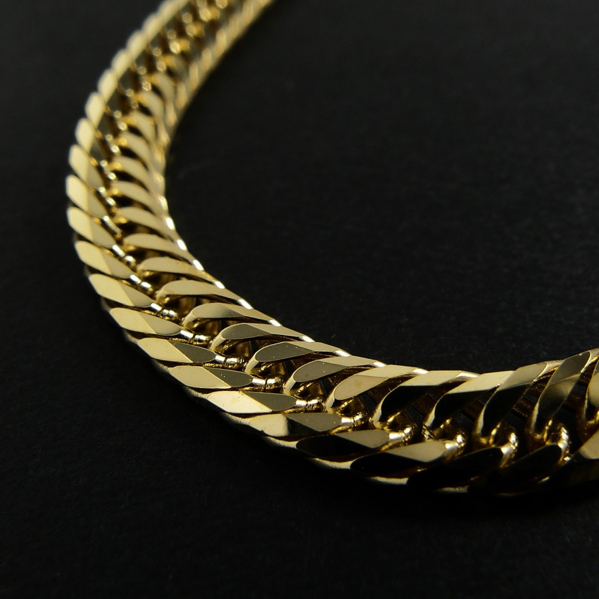 18金 喜平 8面 トリプル 22g 55cm 幅3.7mm ゴールド ネックレス中折 造幣局検定 メンズ レディース | K18喜平8面トリプル,11～49g | トライディア本店