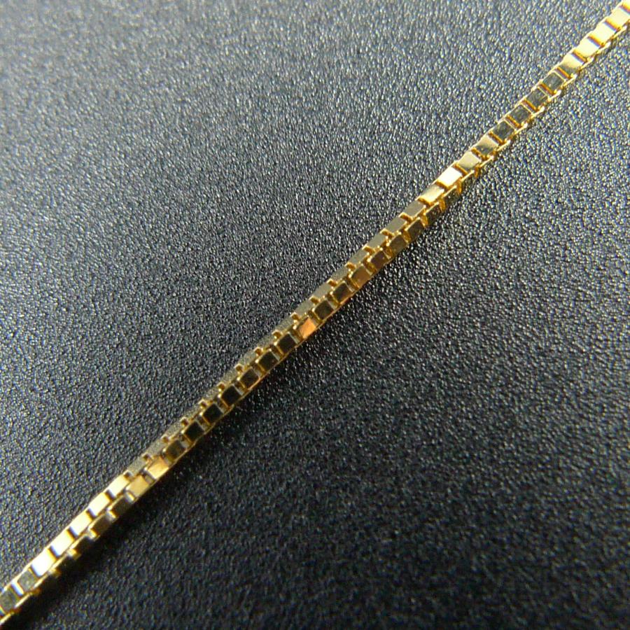 18金 ベネチアンネックレス K18 幅0.4mm 45cm 0.9g スライド プレゼント レディース | 18金チェーン | トライディア本店