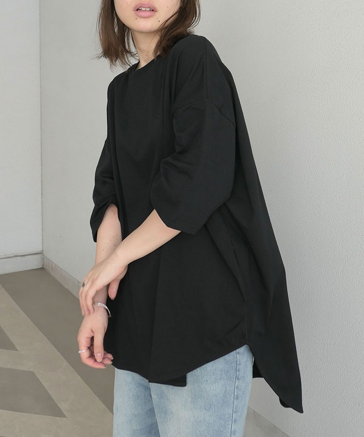 Usaコットンビックシルエットラウンドtシャツ Tops Tシャツ カットソー Lowy By Corners