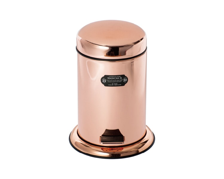 プエブコ / PUEBCO | COPPER Plating TRASHCAN 銅メッキ トラッシュカン｜バス/トイレタリー｜神戸の ...