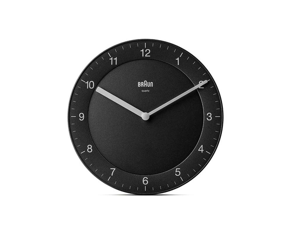 BRAUN/ブラウン｜ウォールクロックBC06｜Wall Clock BC06｜ドイツ/掛け時計/バウハウス/静音ムーブメント/機能美｜TRUSS