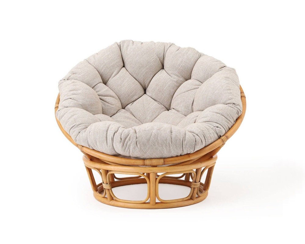 ACME Furniture/ アクメファニチャー｜WICKER EASY CHAIR 2nd IVORY/ウィッカーイージーチェア｜包み込ま ...