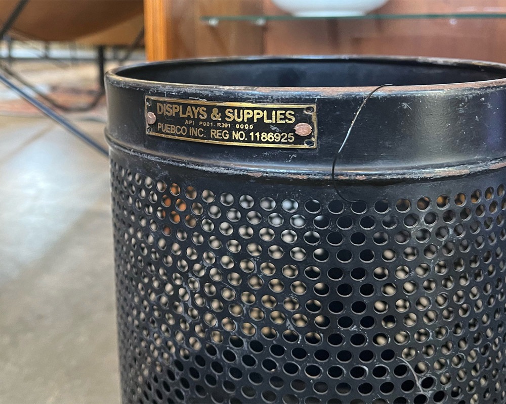 プエブコ / PUEBCO | VINTAGE WASTE BIN ヴィンテージウェイストビン｜ダストボックス｜神戸のライフスタイルショップ ...