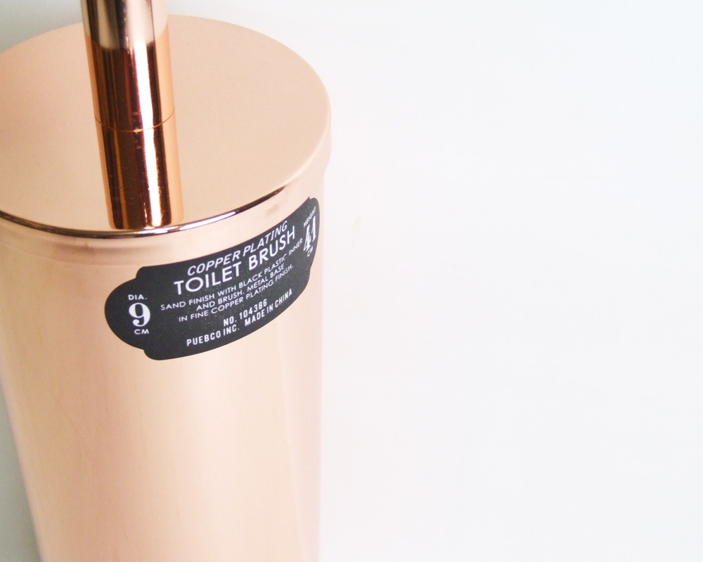 プエブコ / PUEBCO | COPPER Plating TOILET BRUSH 銅メッキ トイレブラシ｜バス/トイレタリー｜神戸の ...