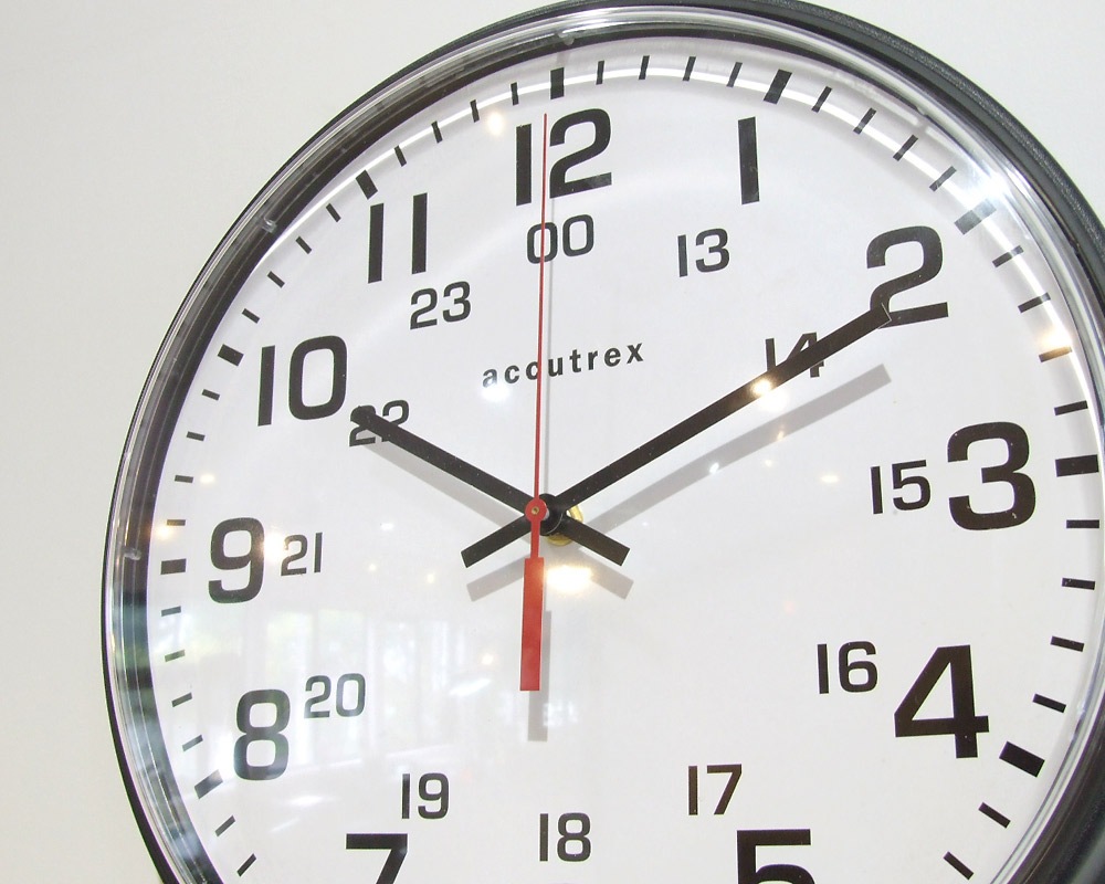 Franklin/フランクリンクロック｜アキュートレックス ウォールクロック/掛け時計｜USA/アメリカ製/公共施設/スタンダード｜TRUSS