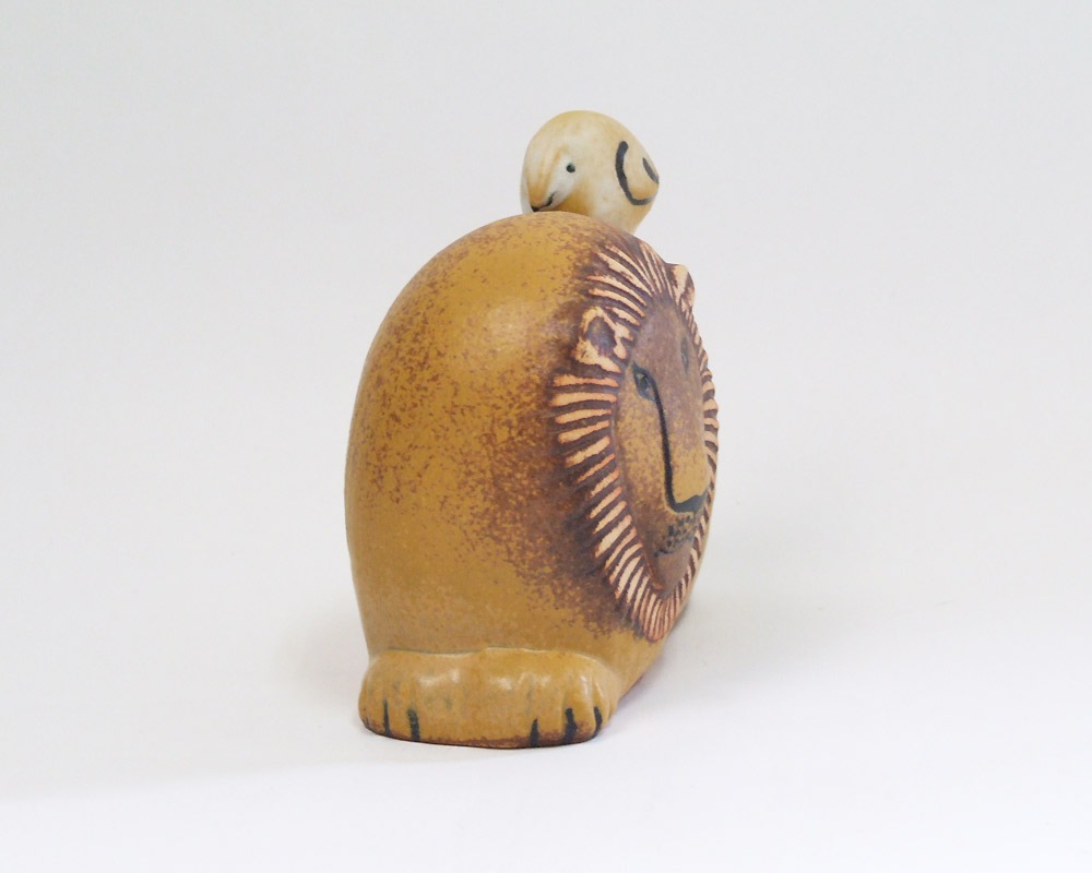 リサ・ラーソン｜Lisa Larson | Lion with Bird リサ・ラーソン ライオンｳｨｽﾞバード｜TRUSS FURNITURE & GENERAL STORE